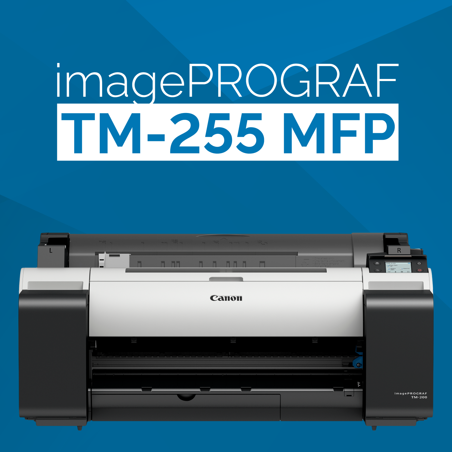 imagePROGRAF TM-255 MFP de Canon: impresión de formato ancho